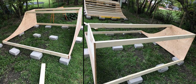 Building a Mini Ramp in Your Own Backyard – SkateboardersHQ